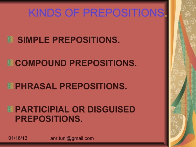 Preposition | PPT