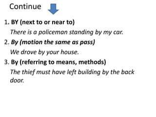 Preposition | PPT