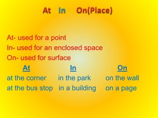 Preposition | PPT