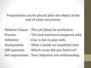 Preposition | PPT