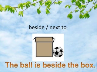 English KSSR year 5 Preposition | PPT