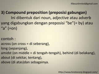 HIRO ITO - Preposition | PPTX