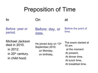 Preposition | PPT