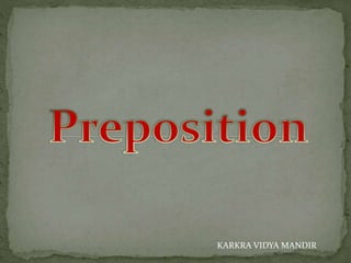 Preposition | PPTX