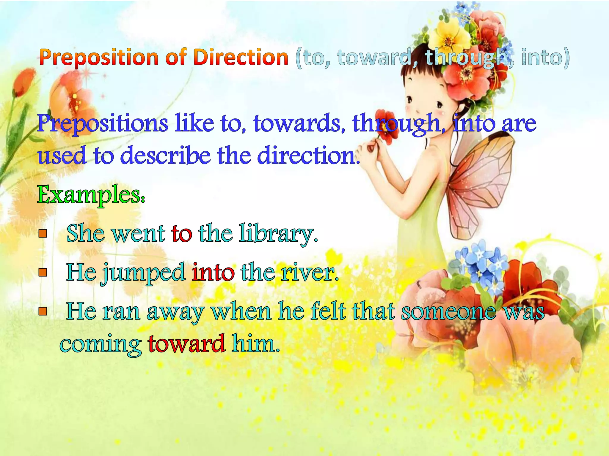 Prepositions - English | PPTX