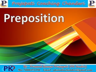 Preposition | PPT
