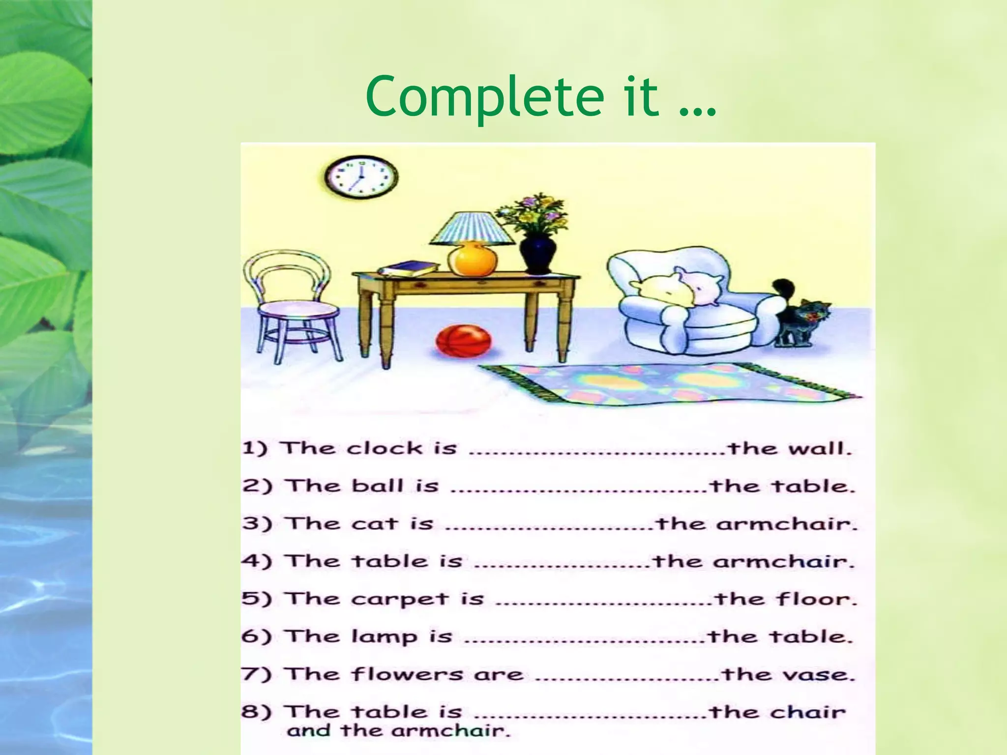 Preposition for primary grade | PDF