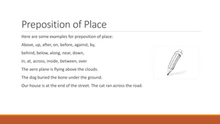 Preposition | PPTX | Travel