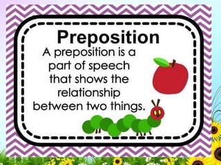 Preposition | PPTX