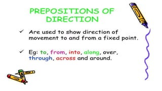 Powerpoint Presentation about PREPOSITION | PPTX