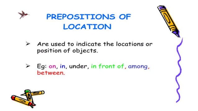 Powerpoint Presentation about PREPOSITION | PPTX