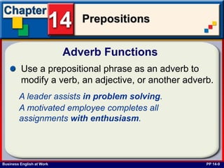 the Preposition presentation for Students | PPT