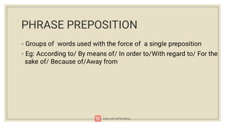 Preposition.2.pdf for students and aspirants | PPT
