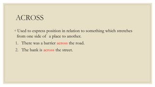 power point presentation about preposition | PPTX