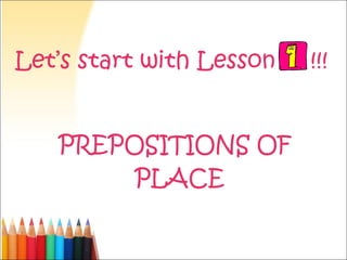 Preposition power-place | PPT