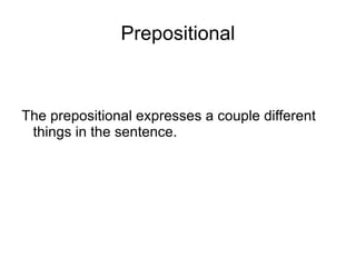 Prepositional | PPT