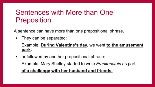 Prepositional phrases complete guide for students | PDF