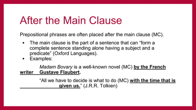 Prepositional phrases complete guide for students | PDF