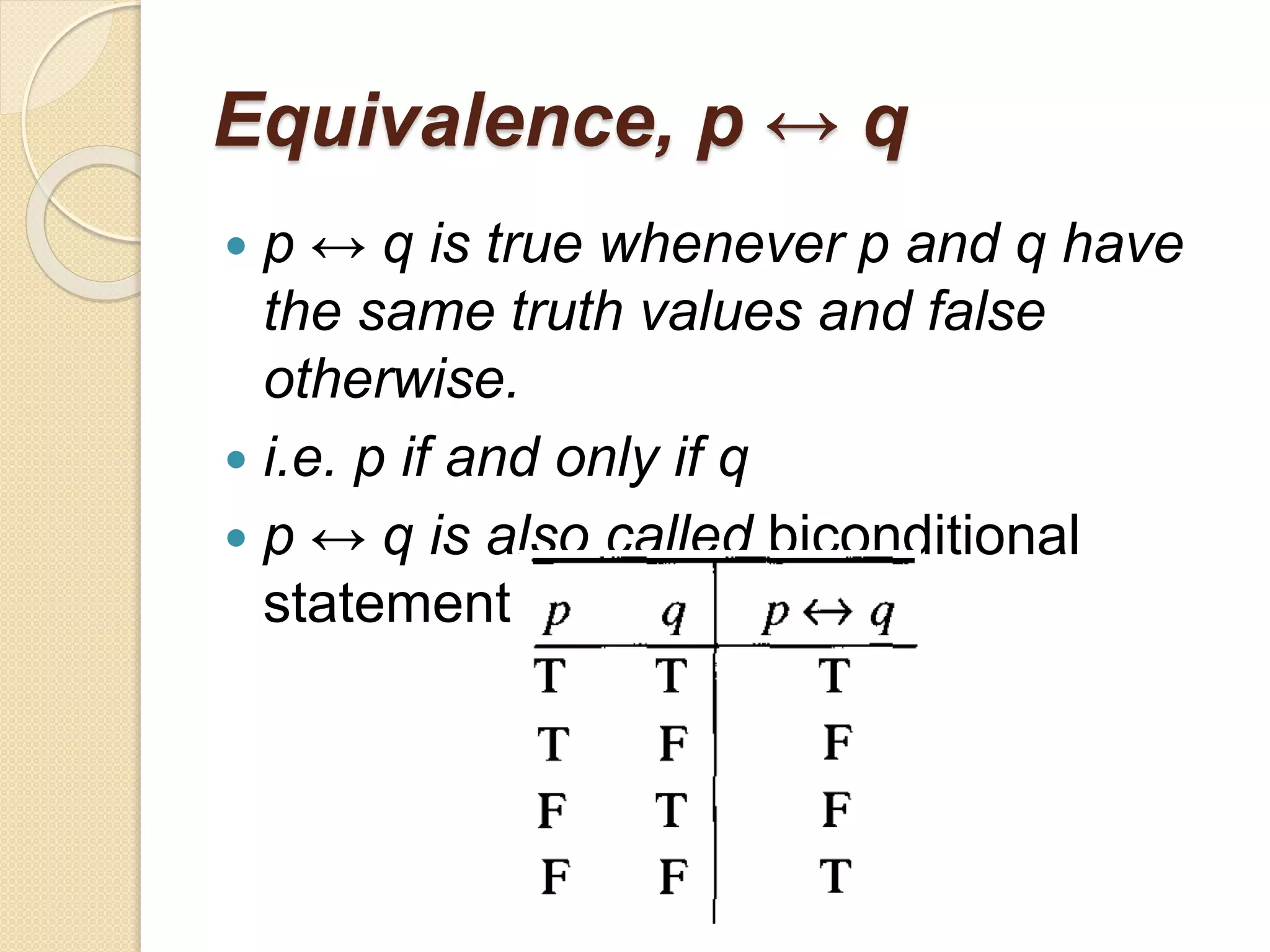 Propositional logic | PPTX