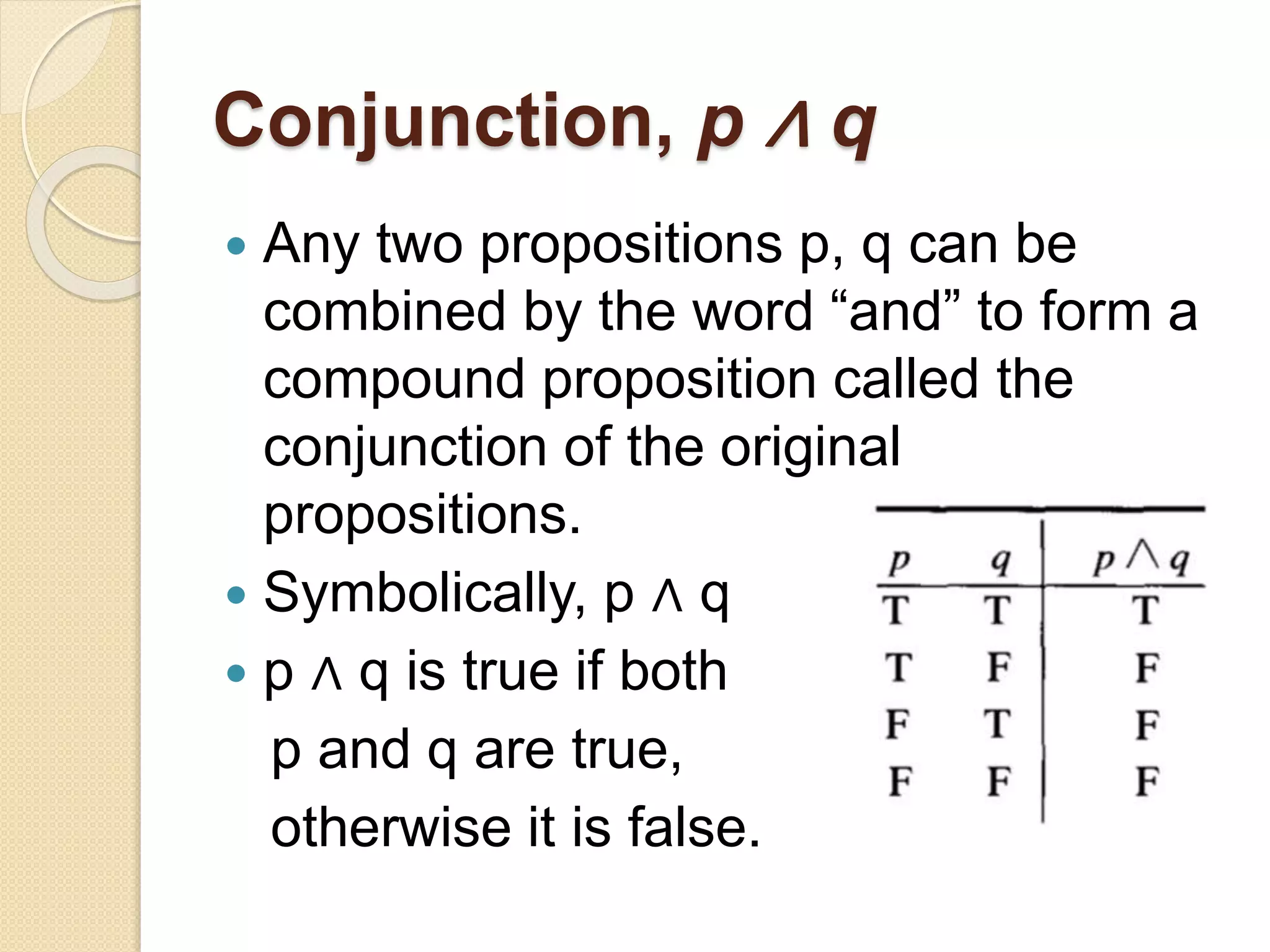 Propositional logic | PPTX