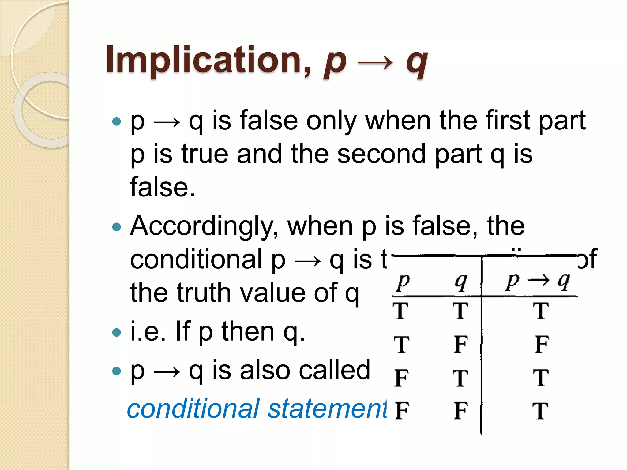 Propositional logic | PPTX