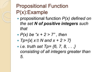 Propositional logic | PPTX