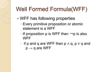Propositional logic | PPTX