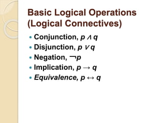 Propositional logic | PPTX