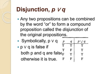 Propositional logic | PPTX