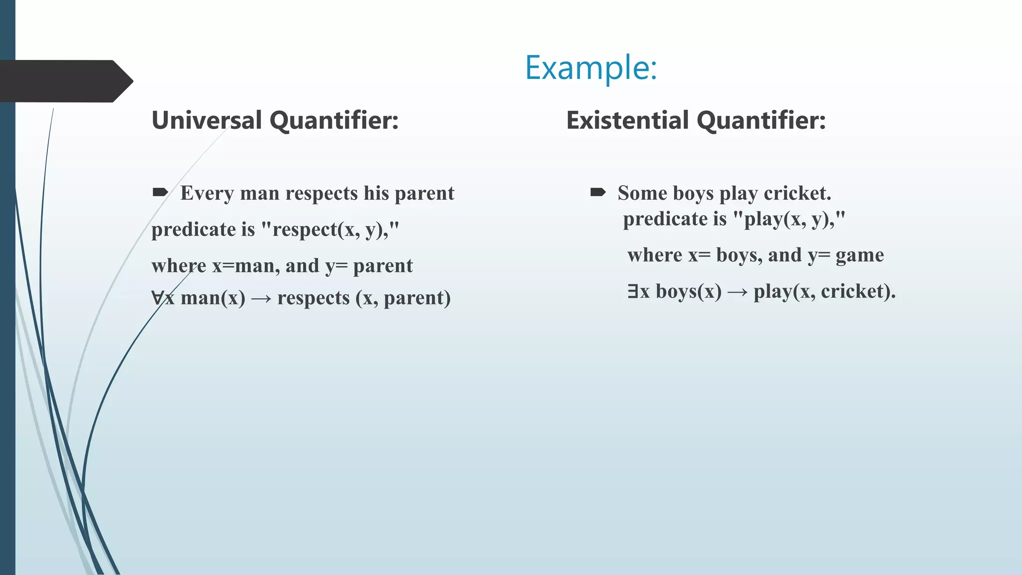 Artificial Intelligence (AI) | Prepositional logic (PL)and first order ...