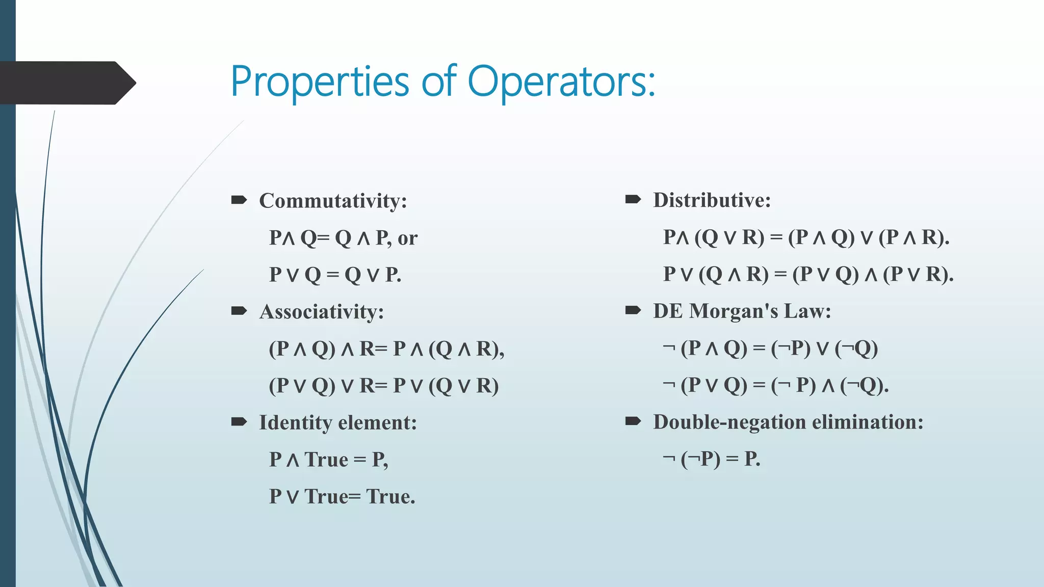 Artificial Intelligence Ai Prepositional Logic Pland First Order
