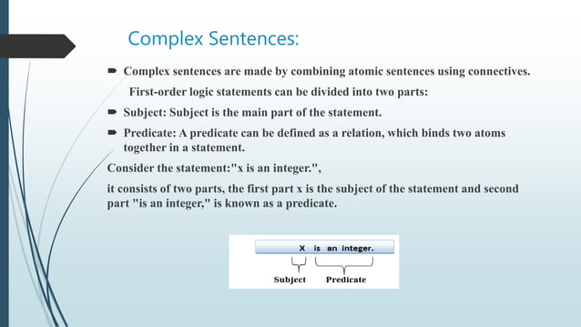 Artificial Intelligence (AI) | Prepositional logic (PL)and first order ...
