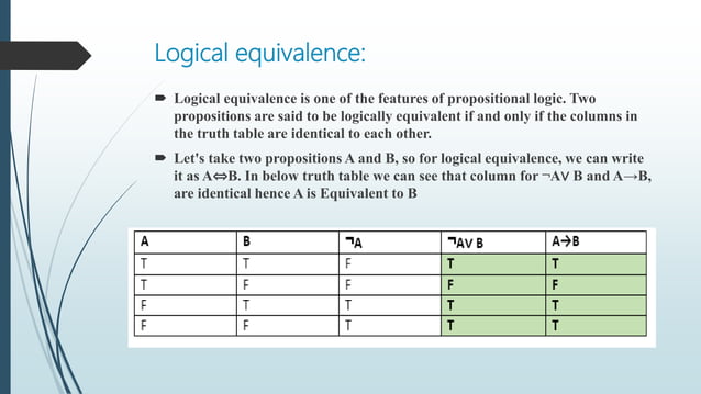 Artificial Intelligence (AI) | Prepositional logic (PL)and first order predicate logic (FOPL ...