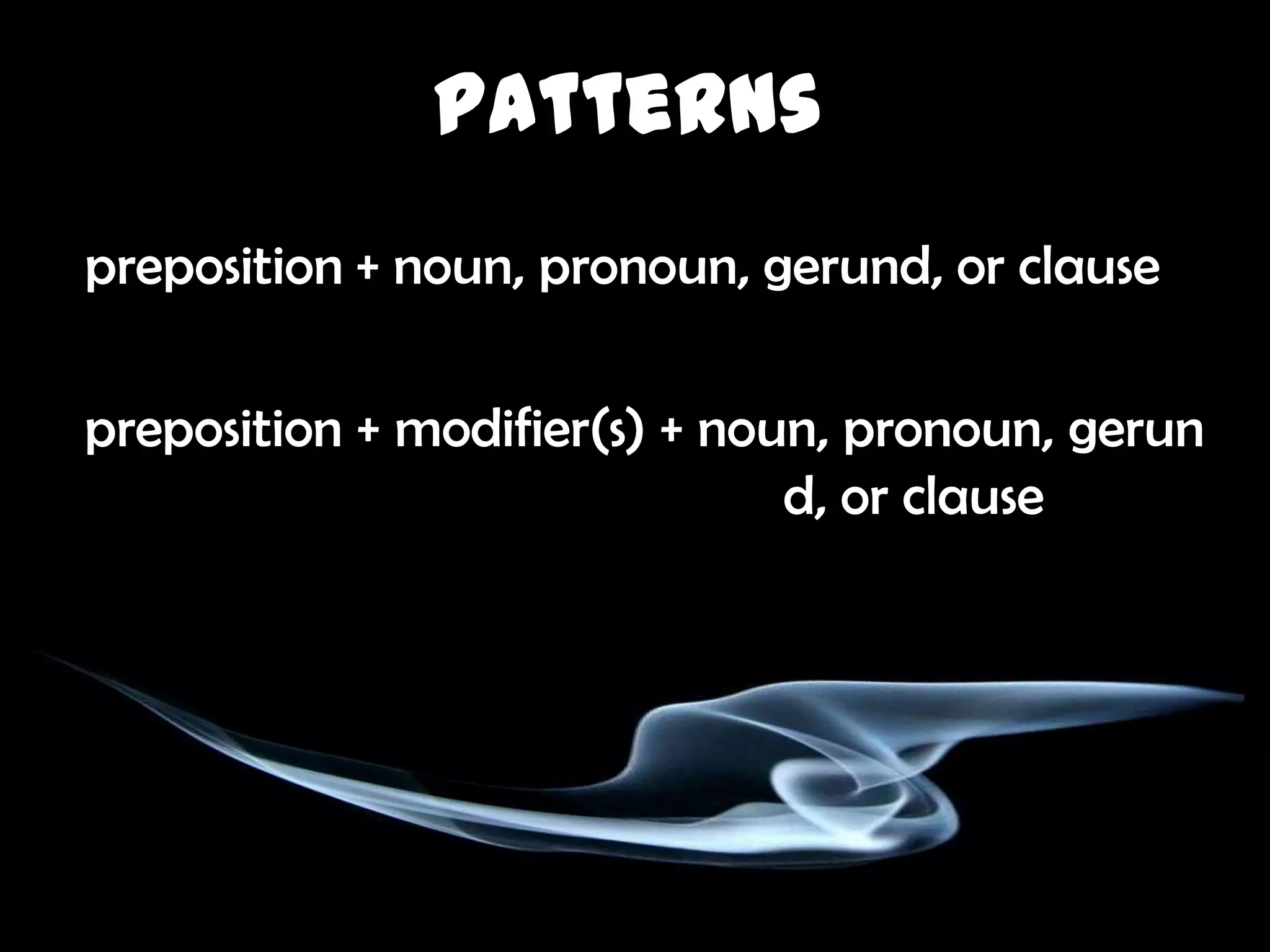 Prepositions | PPTX