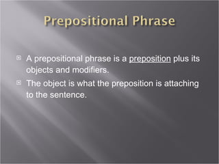 Prepositionalphrases | PPS