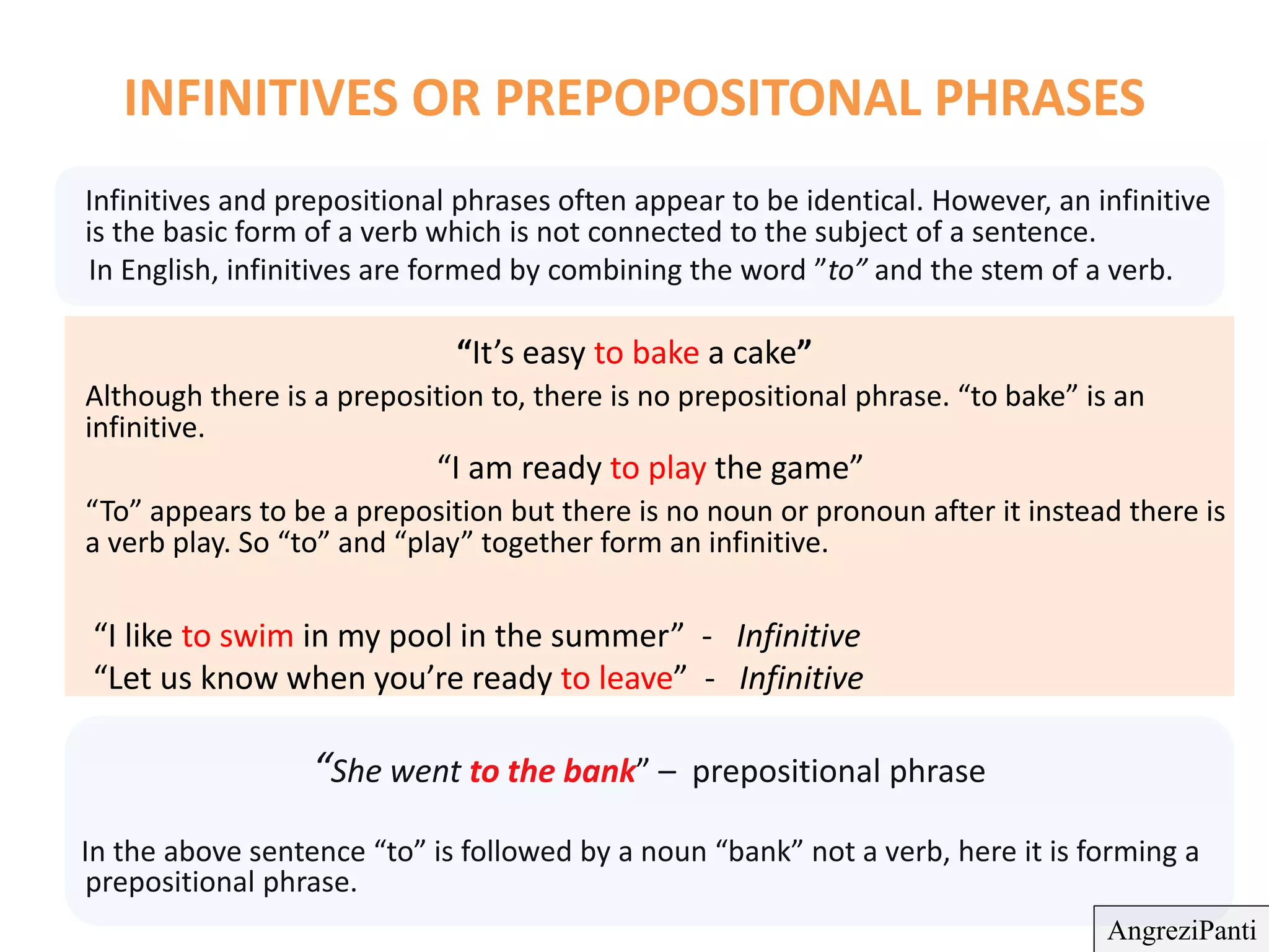 Prepositional phrases | What are prepositional Phrases and its Types | PPTX