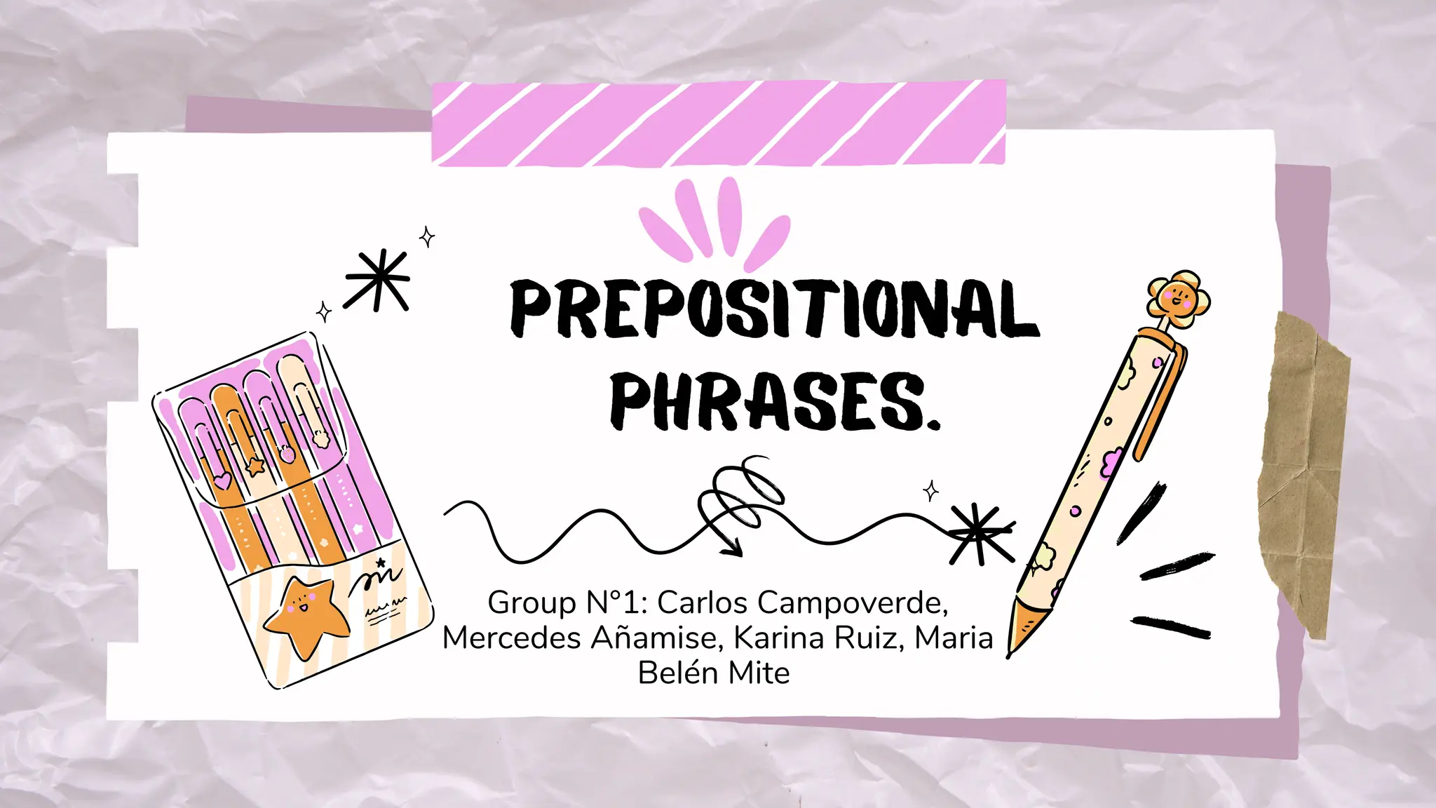 prepositional phrases English PRebeginners | PDF