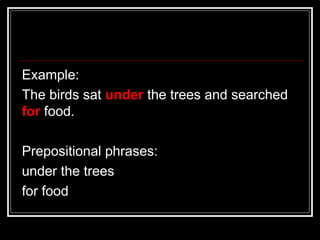Prepositional Phrases describes function | PPT | Chemistry | Science
