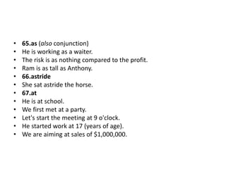 Prepositional phrases | PPT