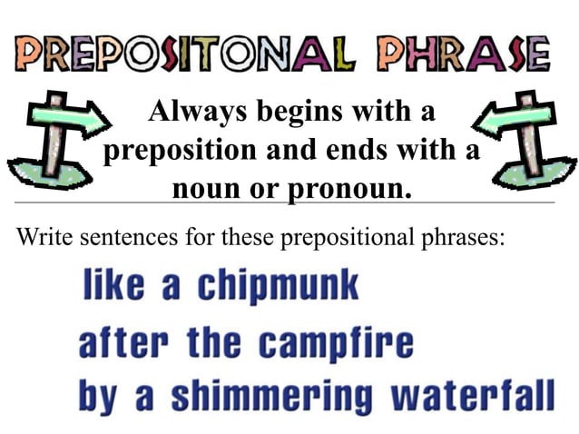 Prepositional Phrases PowerPoint.ppt