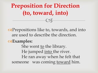 Preposition and interjection | PPTX