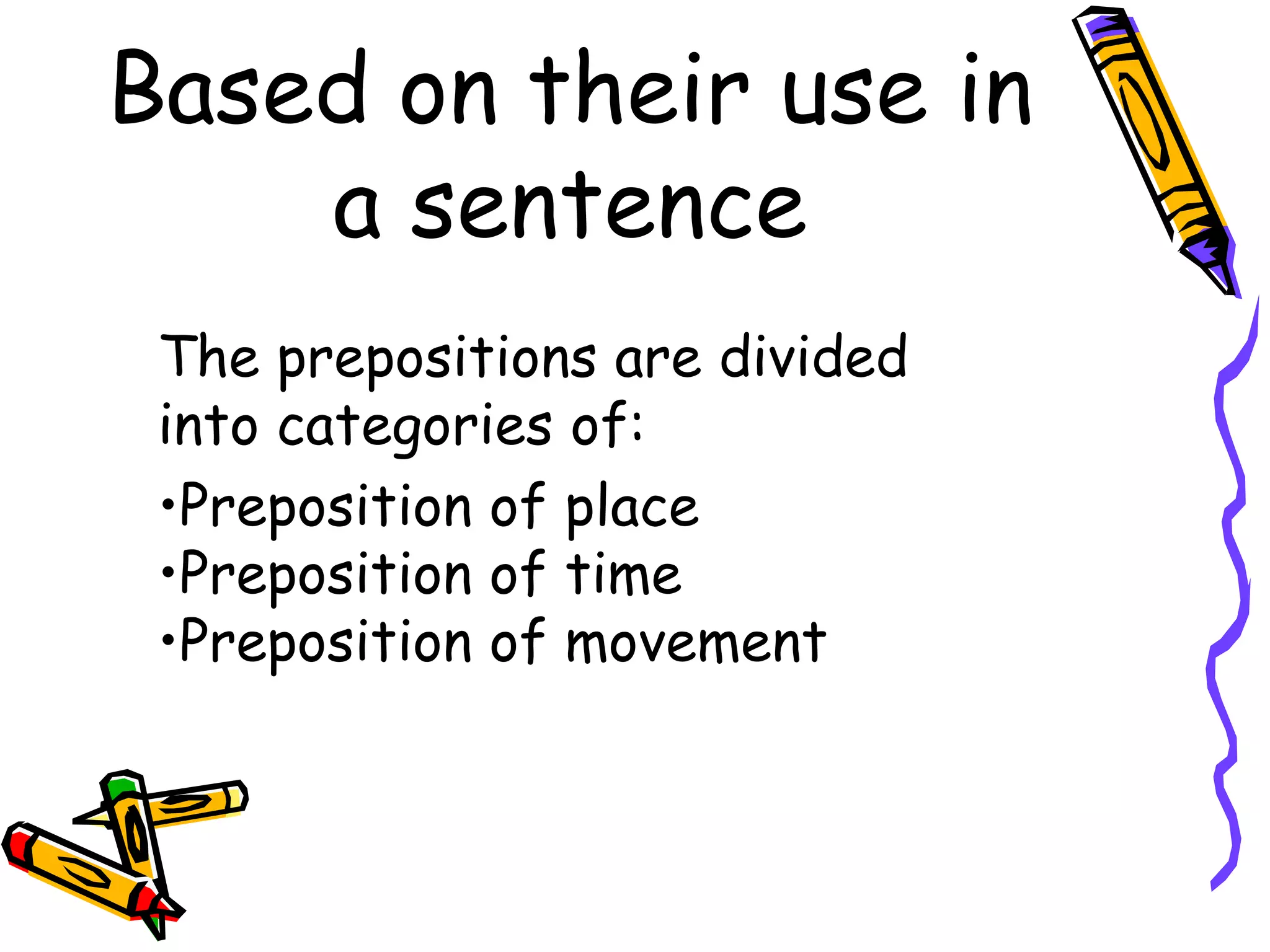 Preposition and its types | PPT