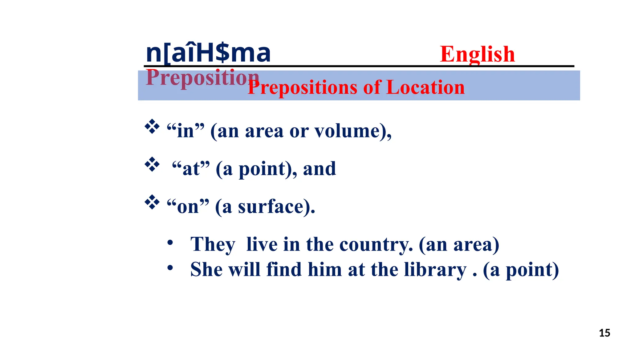 Preposition Basics english.pptx3englishs | PPT