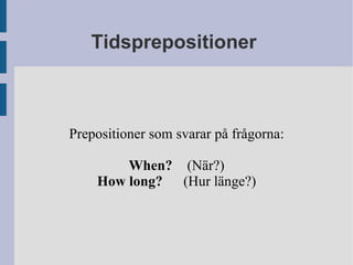 Prepositioner | ODP