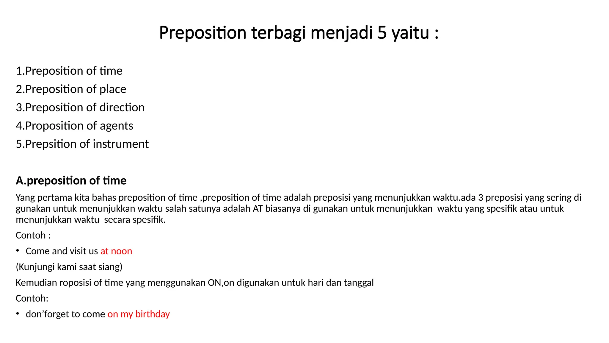 Preposition of medicine tube in indonesia | PPTX