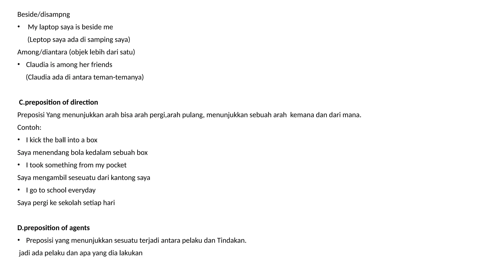 Preposition of medicine tube in indonesia | PPTX