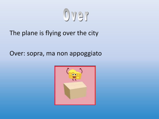 preposizioni di luogo e indicazioni stradali english | PPTX