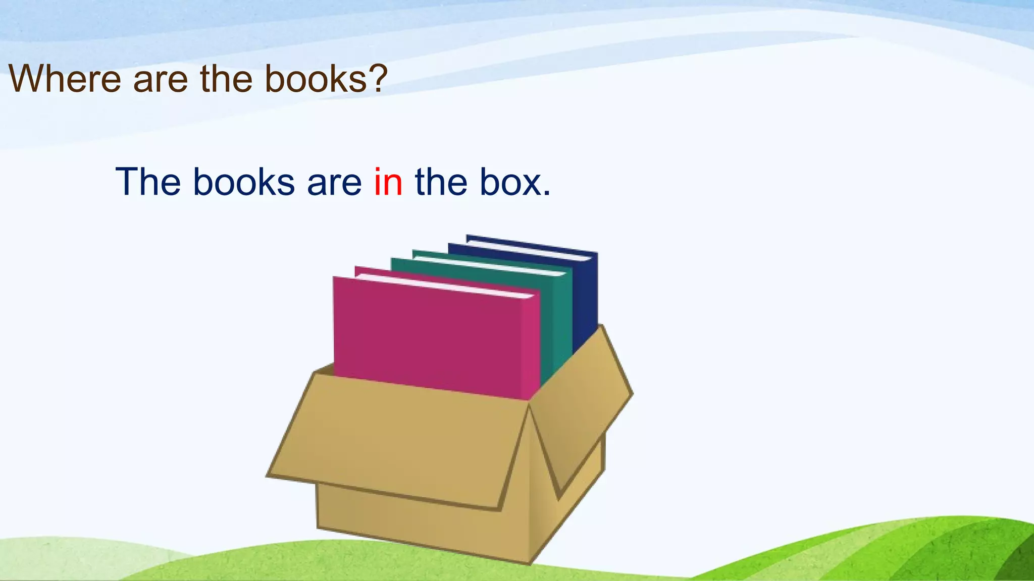 ESL - Preposition of place | PPT