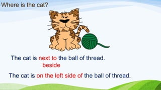 ESL - Preposition of place | PPT