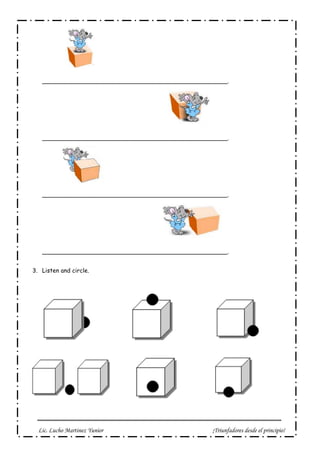 Preposition of place 4to | PDF